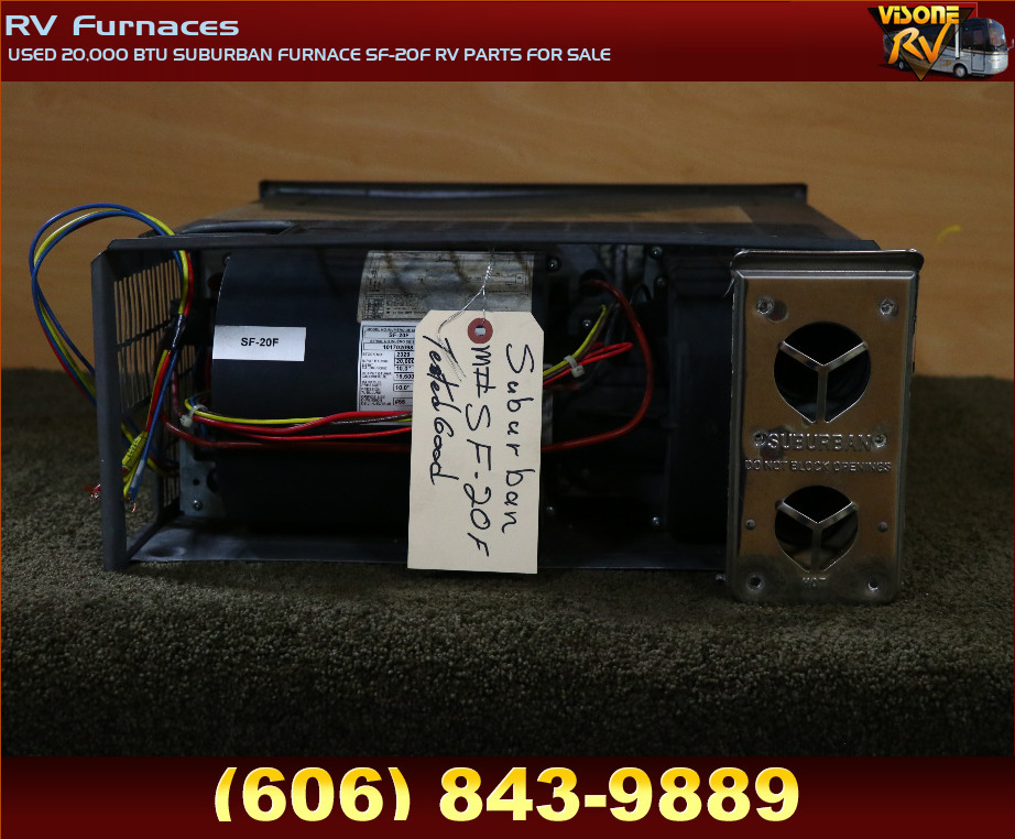 RV Appliances USED 20,000 BTU SUBURBAN FURNACE SF-20F RV PARTS FOR SALE ...